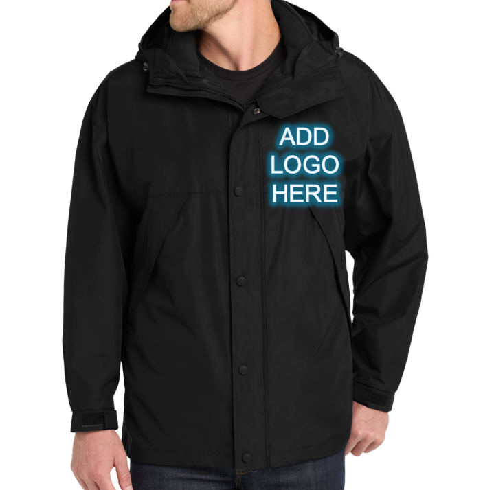Custom Embroidered Port Authority [J777] 3-in-1 Jacket.